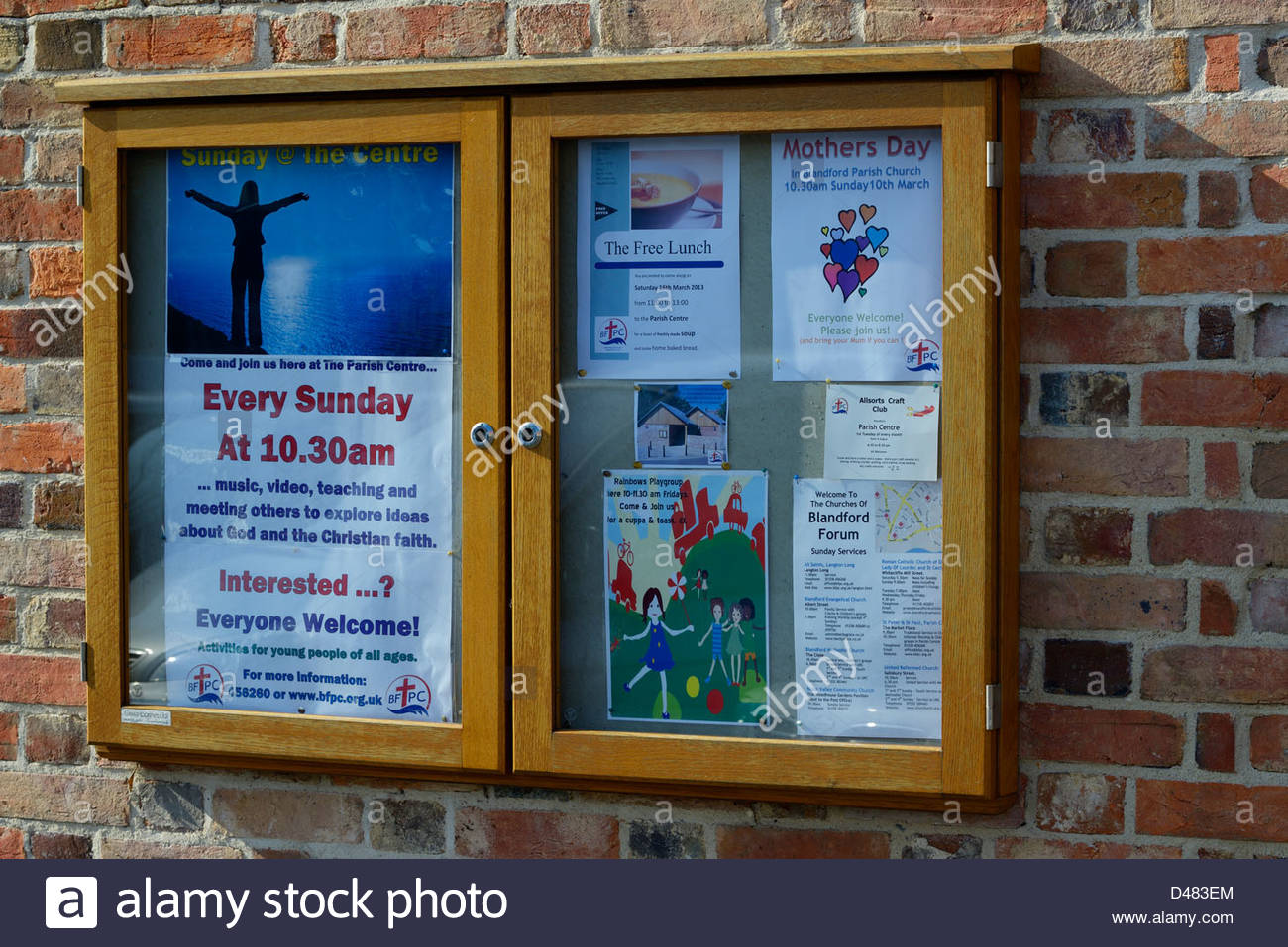 Church Noticeboard High Resolution Stock Photography and Images - Alamy