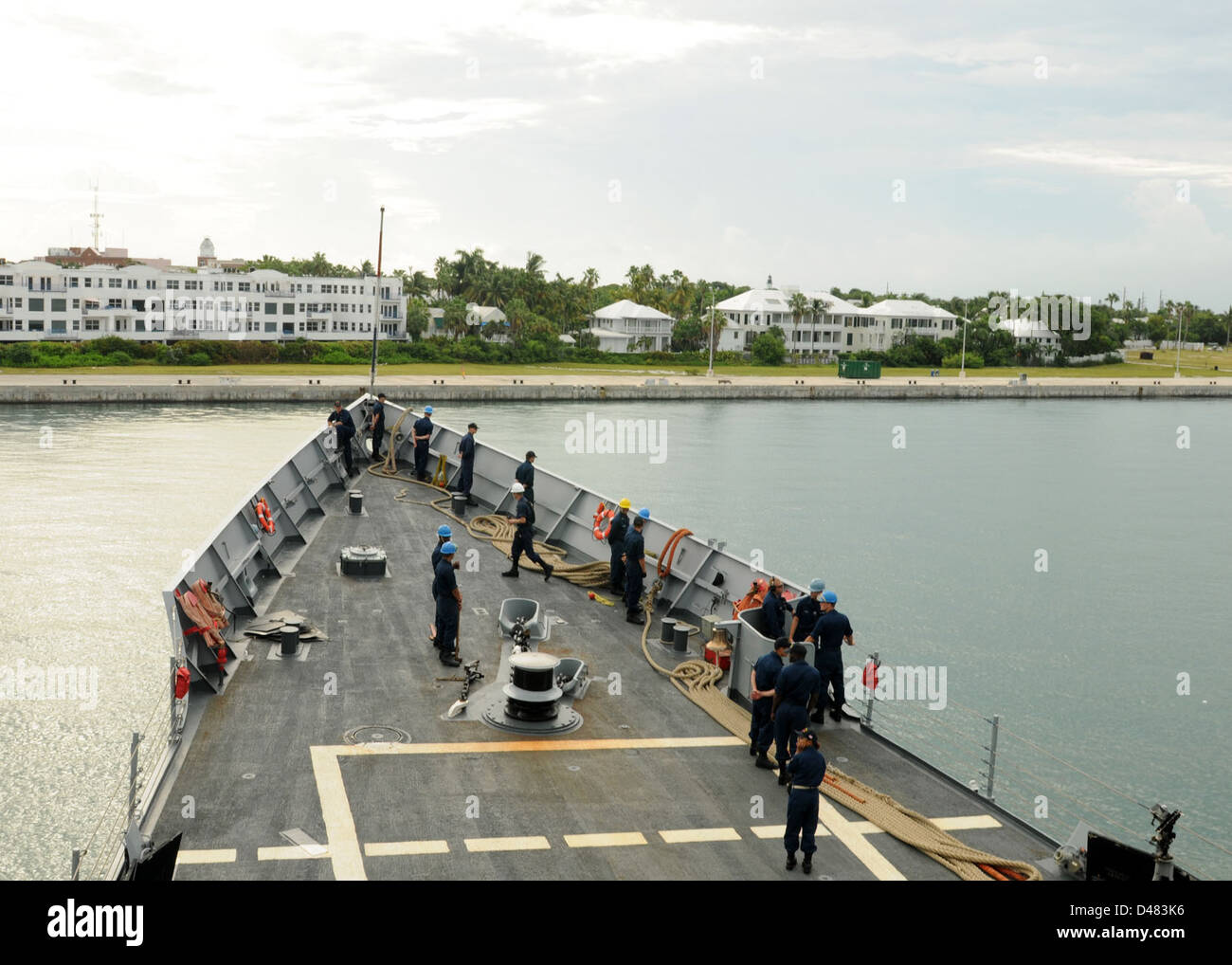 USS Underwood arrives in Key West, Florida, marking a successful ...