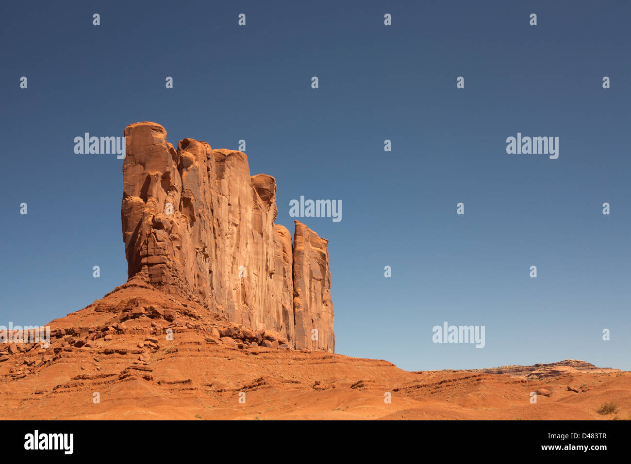 Monument Valley, Arizona Utah border USA Stock Photo - Alamy