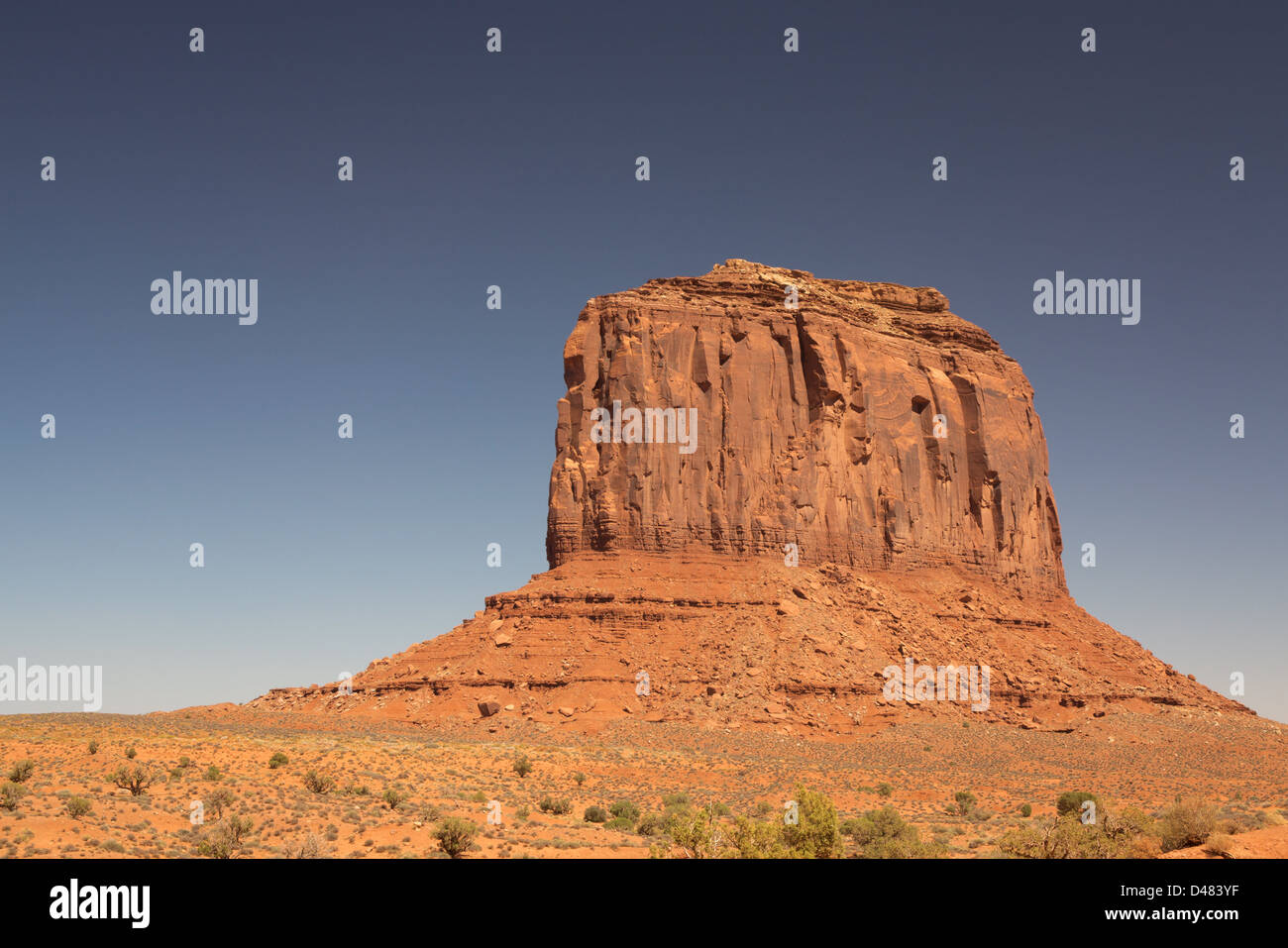 Monument Valley, Arizona-Utah State line, USA Stock Photo - Alamy