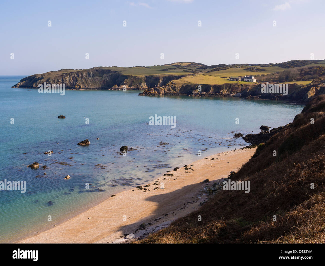 Porth wen beach hi-res stock photography and images - Alamy