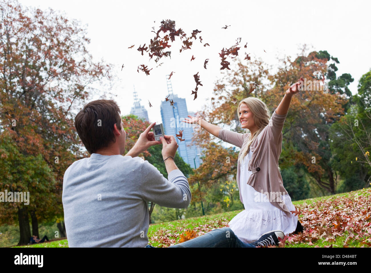 Autumn in melbourne hi-res stock photography and images - Alamy