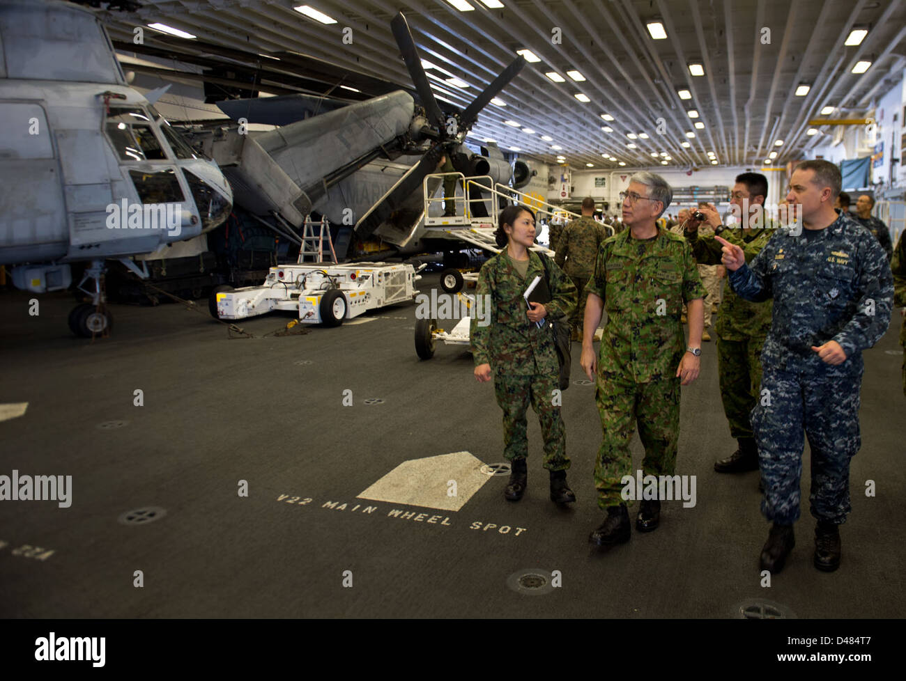 Military personnel exchange program hi-res stock photography and images ...