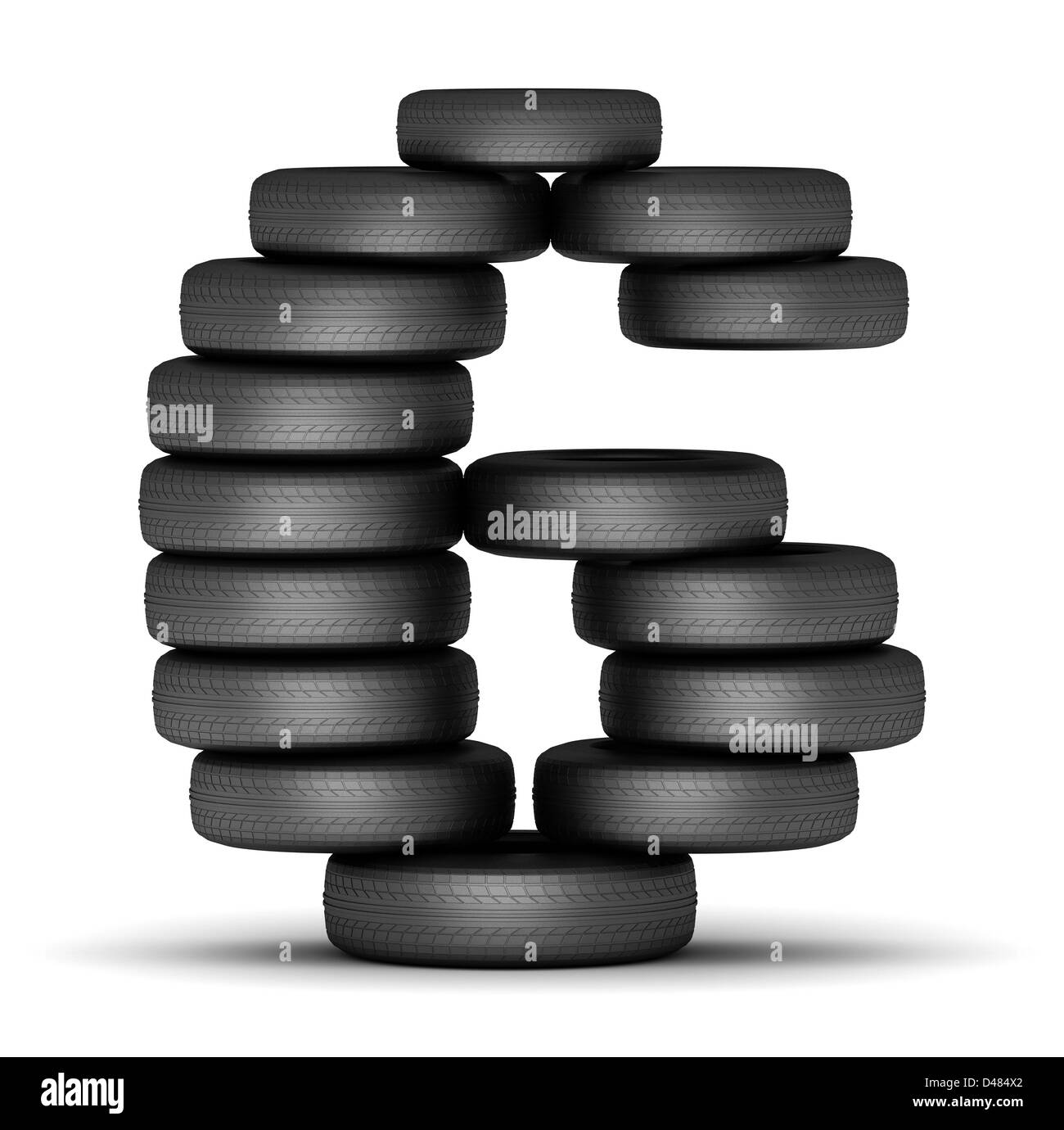 6 wheel Cut Out Stock Images & Pictures - Alamy