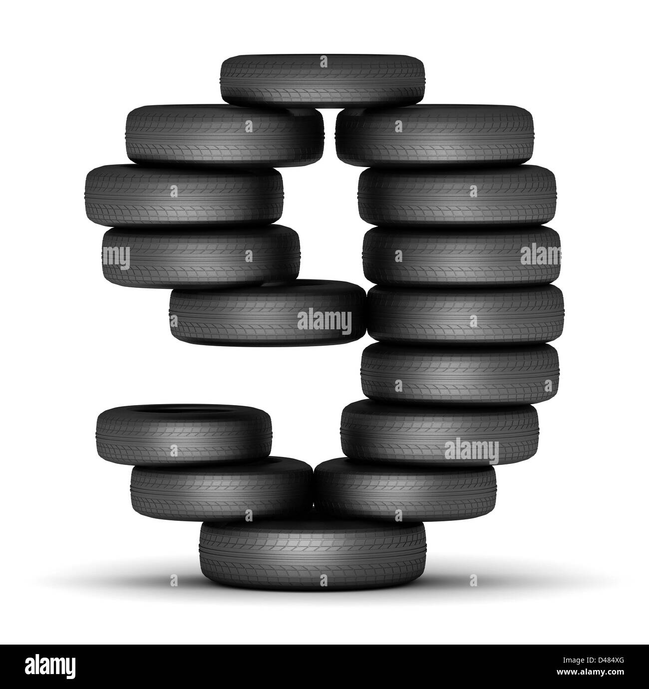 Number 9 Cut Out Stock Images & Pictures - Alamy