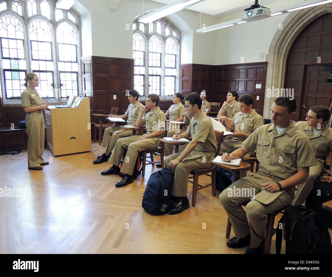 Naval science instructor hi-res stock photography and images - Alamy