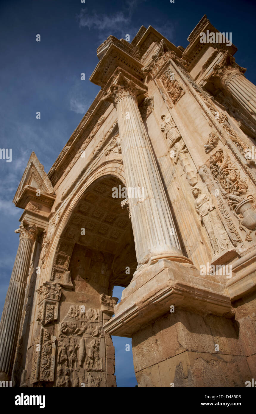 Libya tripolitania khums arch septimus hi-res stock photography and ...