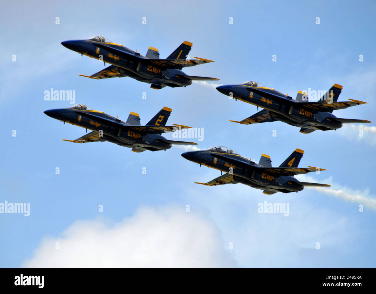 United states marine corps fa 18 hornet squadron hi-res stock ...