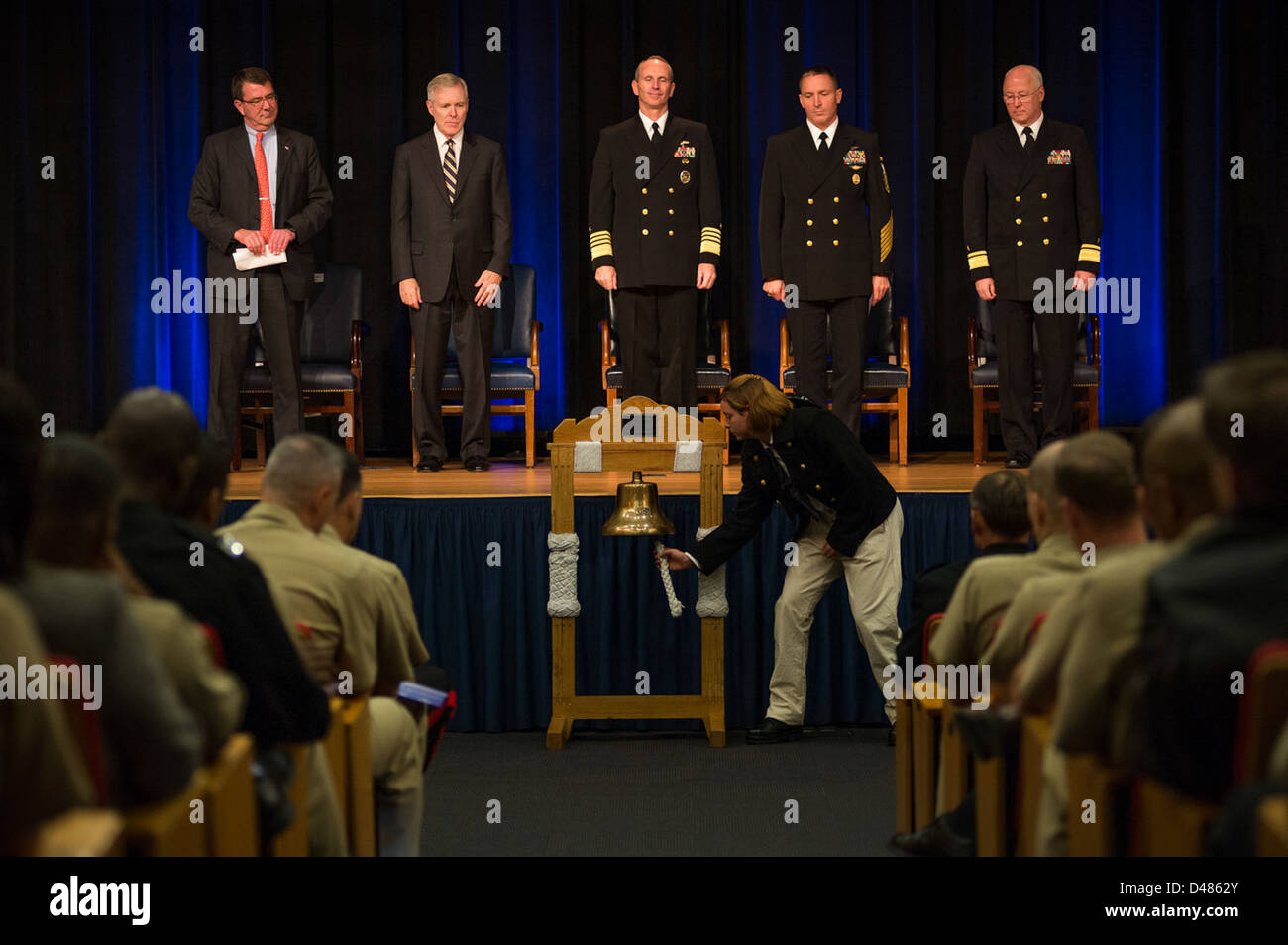 The U.S. Navy celebrates its birthday at the Pentagon, honoring its ...