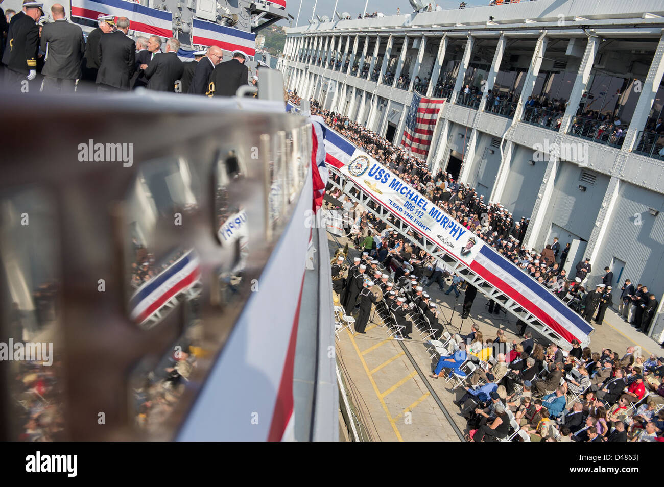 The USS Michael Murphy (DDG 112) was commissioned in New York ...