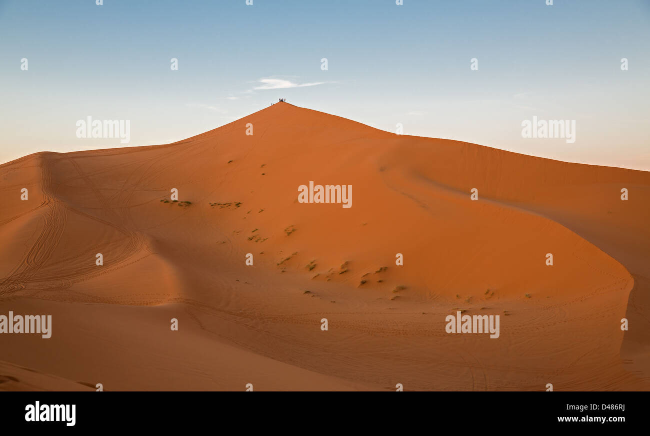Dune and people Stock Photo - Alamy
