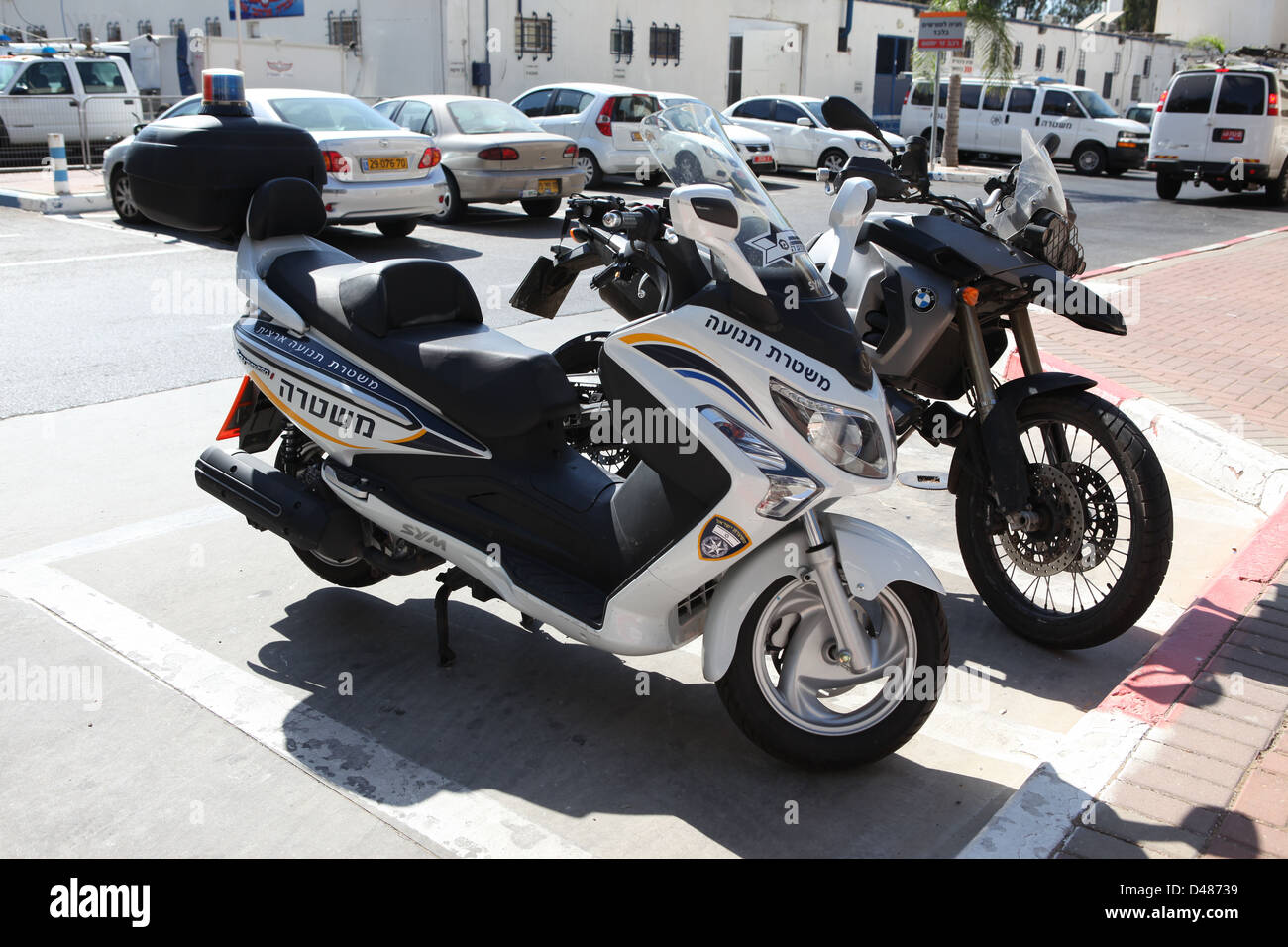 Police motorcycles hi-res stock photography and images - Alamy
