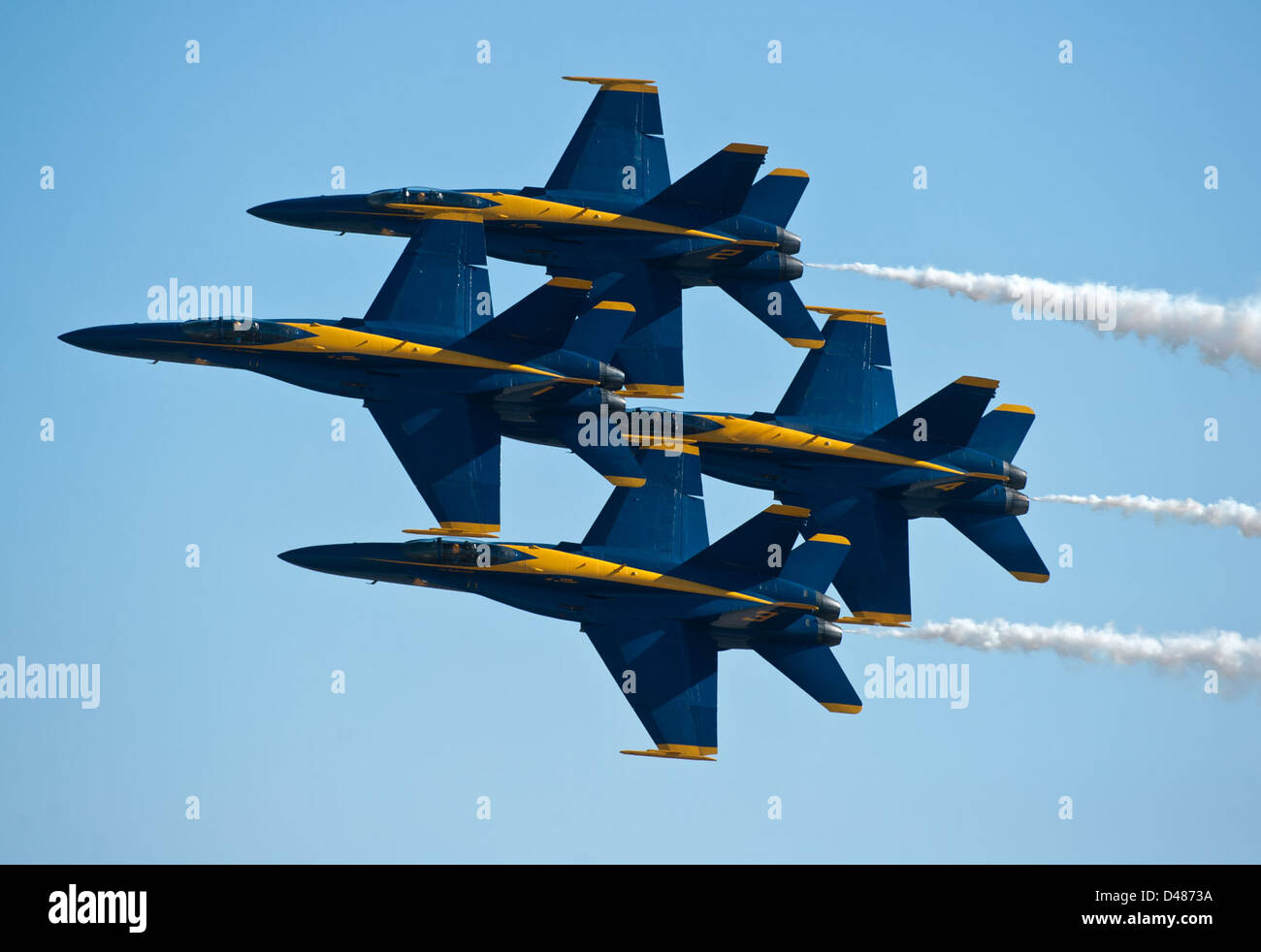 The Blue Angels perform in California Stock Photo - Alamy
