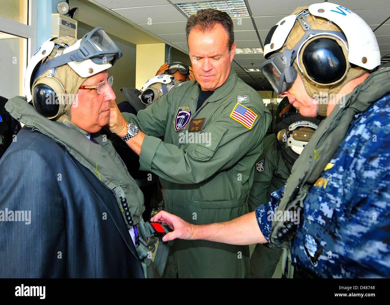 The Bulgarian defense minister prepares to visit the USS Enterprise in ...