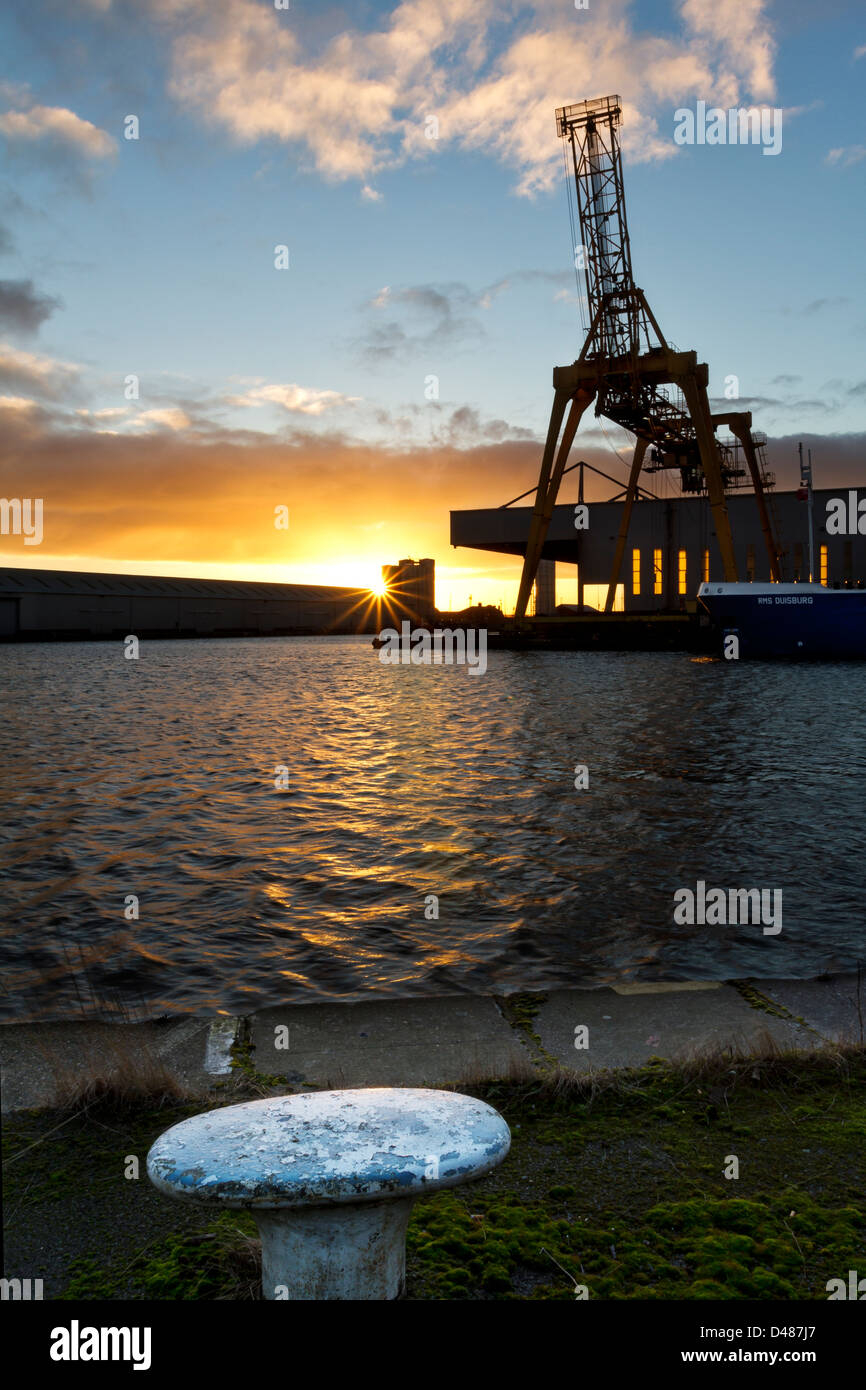 Goole Docks, East Yorkshire, UK Stock Photo - Alamy