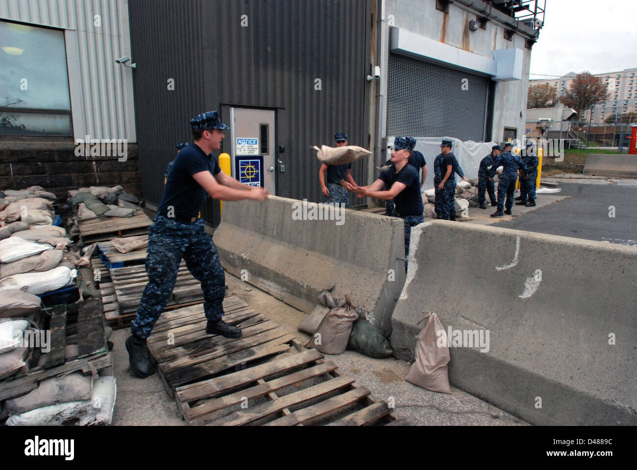 Naval Submarine School in Groton, Connecticut, prepares for the impact ...