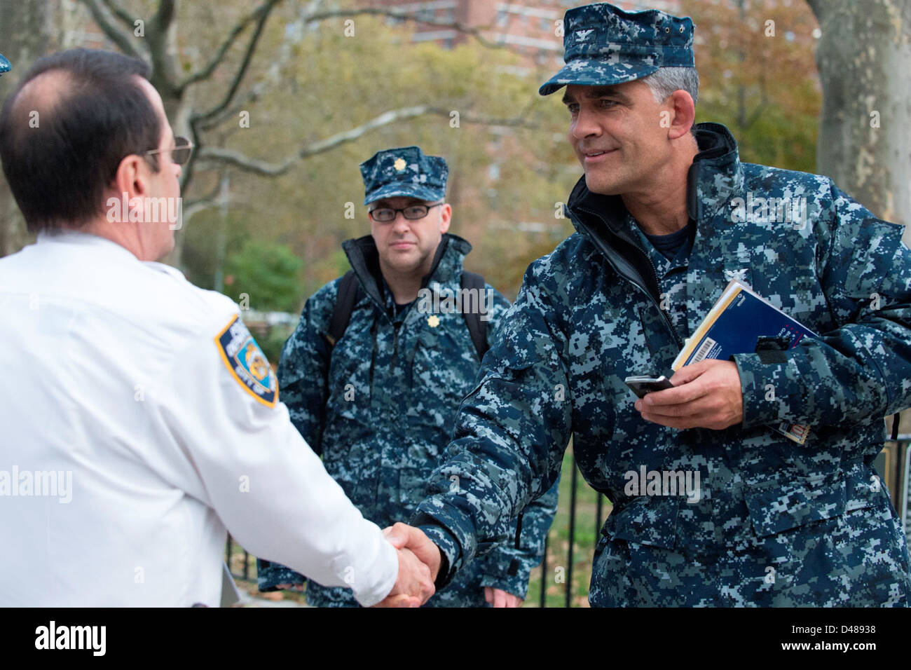 The U.S. Navy coordinates efforts with local officials in New York to ...