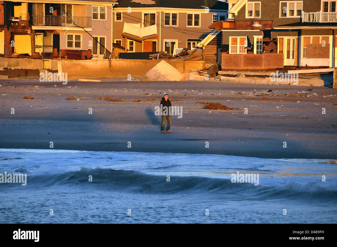 Sailors assist with Hurricane Sandy recovery efforts Stock Photo - Alamy