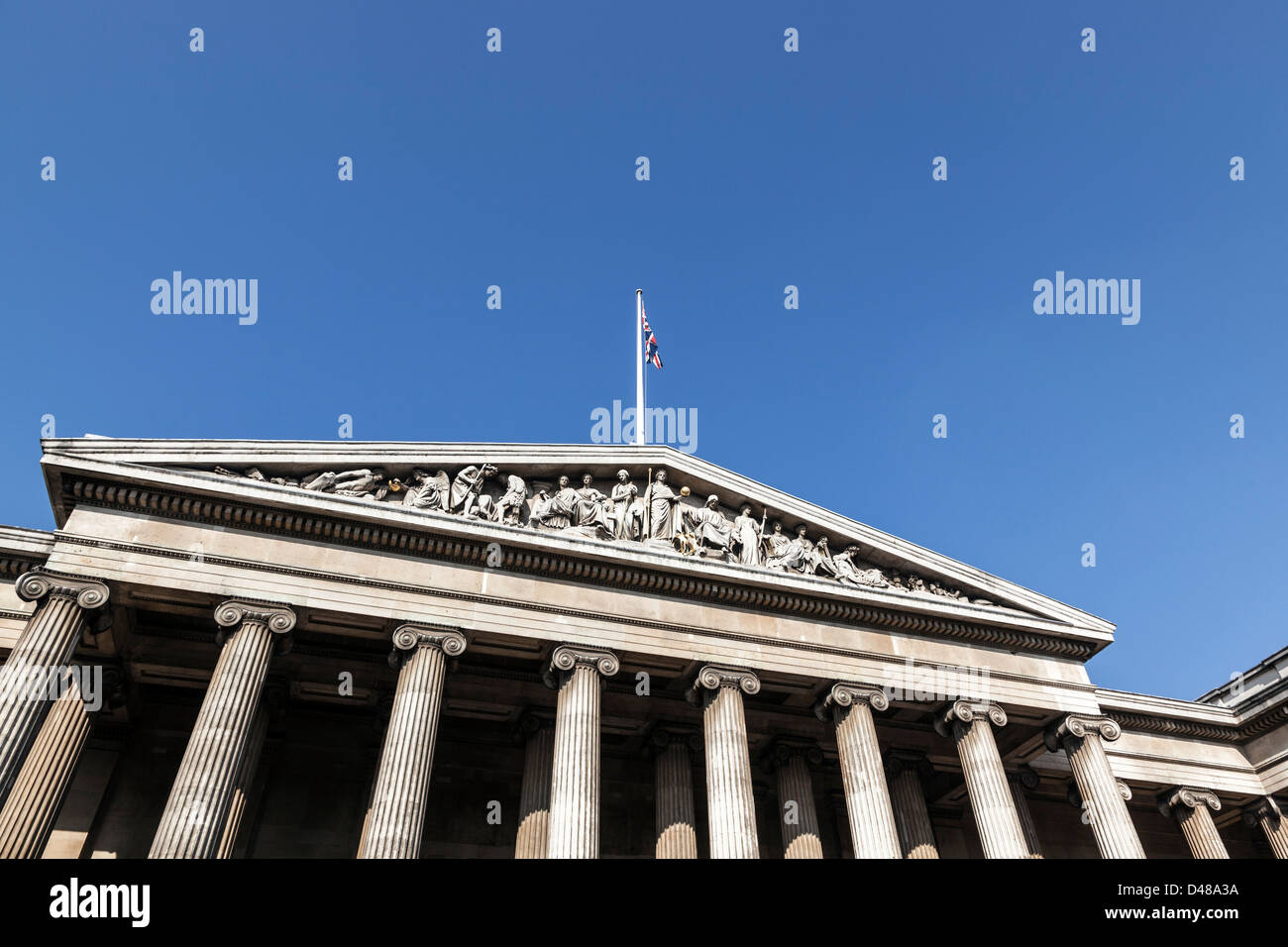 Ionic columns british museum london hi-res stock photography and images ...