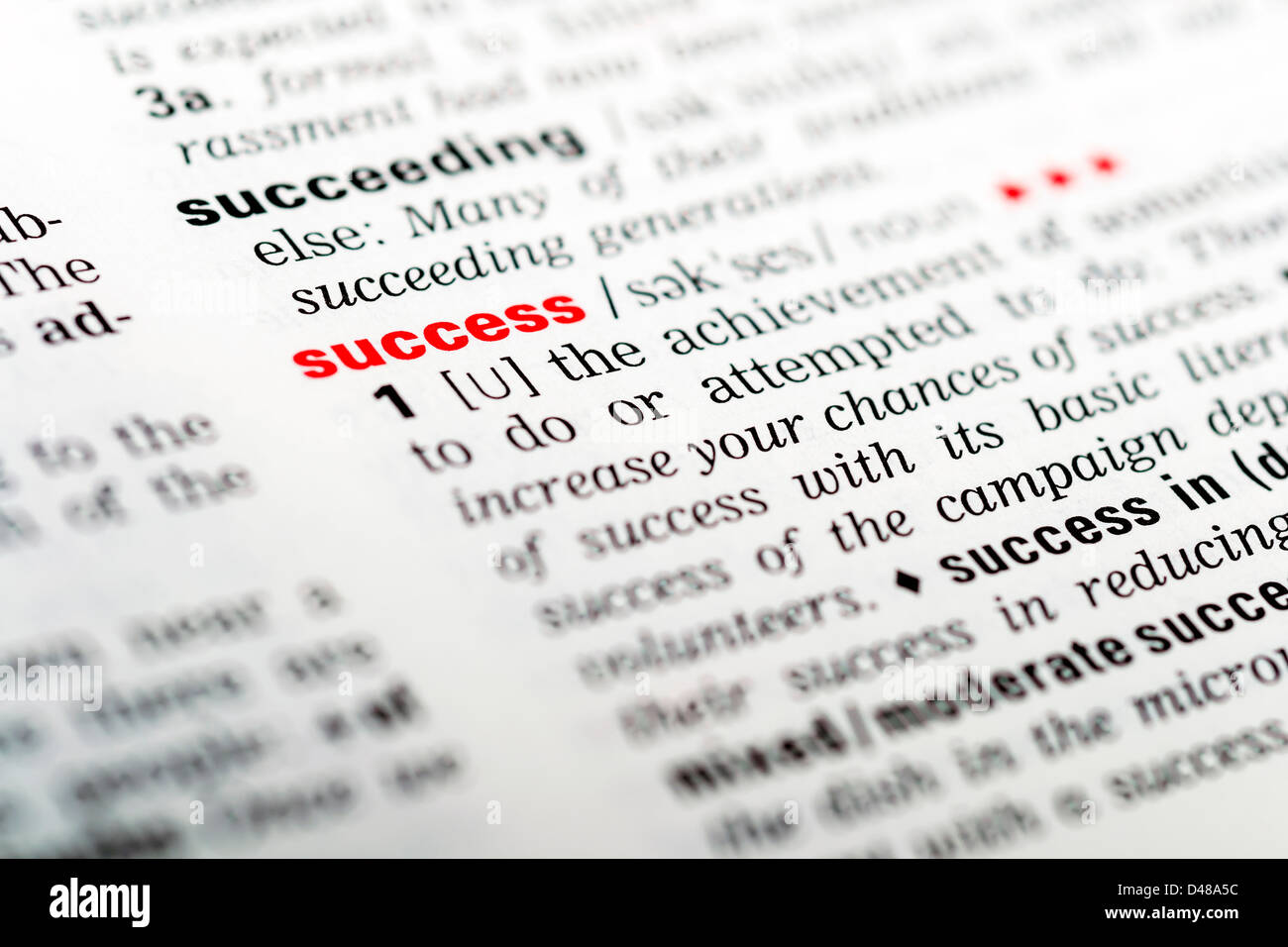 Success definition hi-res stock photography and images - Alamy