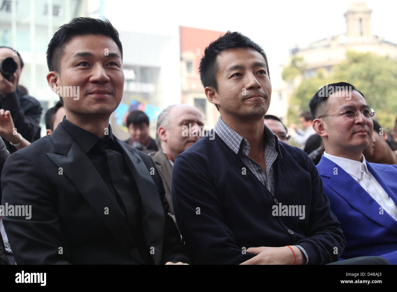 Dee Hsu attended bakery opening ceremony with her husband in Shanghai ...