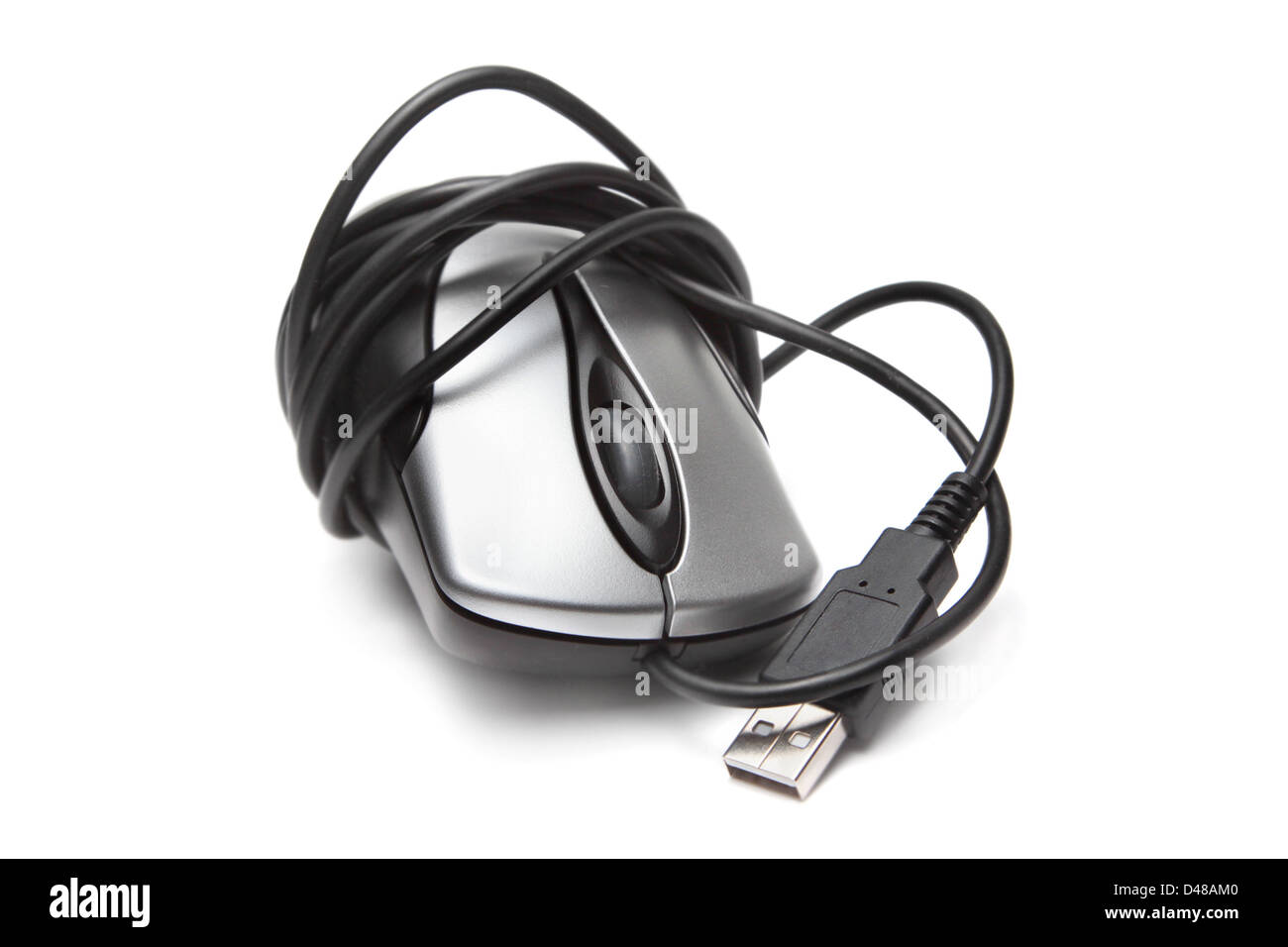 Computer mouse isolated on a white background Stock Photo - Alamy