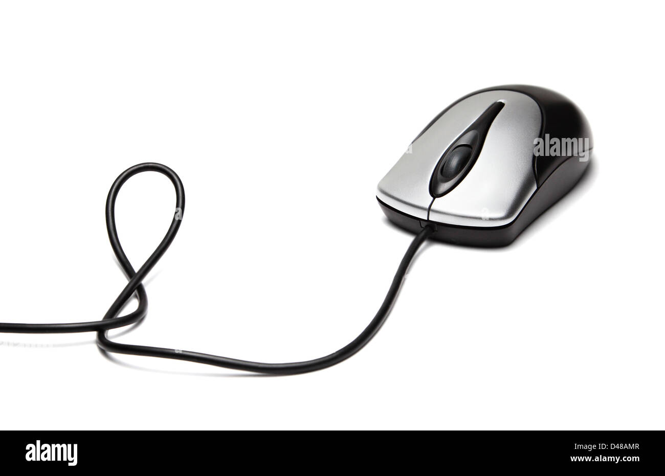 Computer mouse isolated on a white background Stock Photo - Alamy