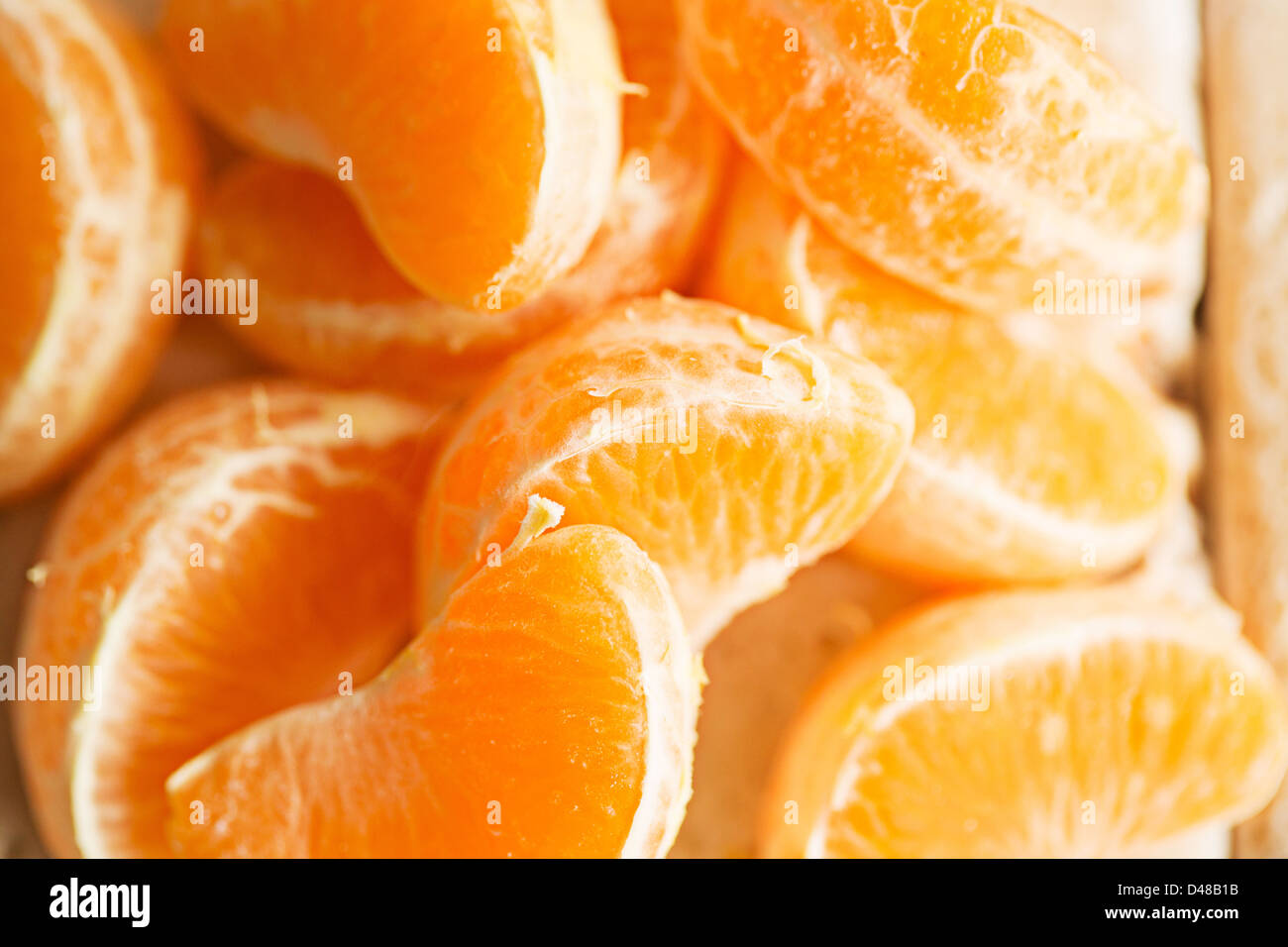 Abstract image of orange segments Stock Photo - Alamy