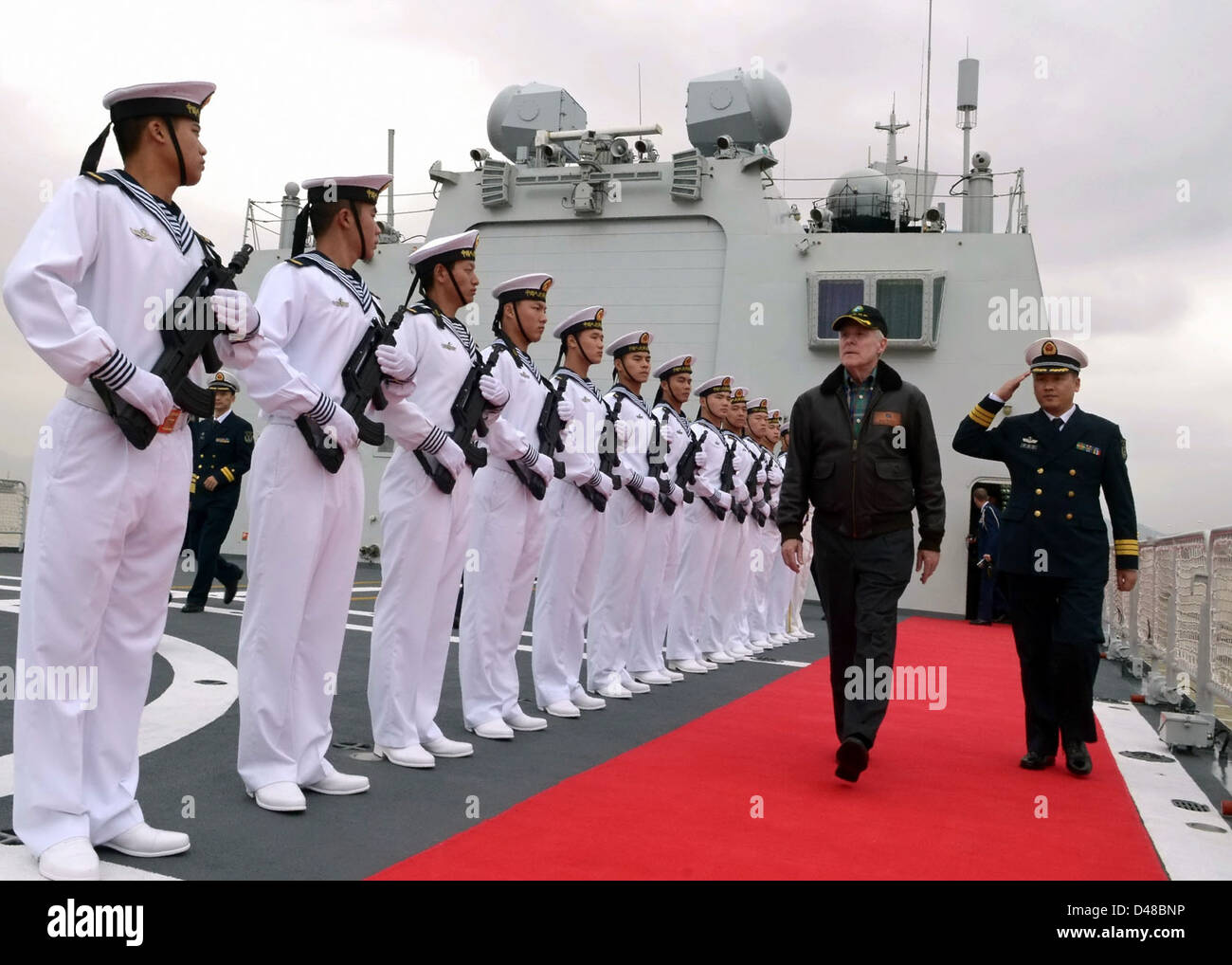 U.S. Navy forces remain deployed, prepared to operate forward, deter ...