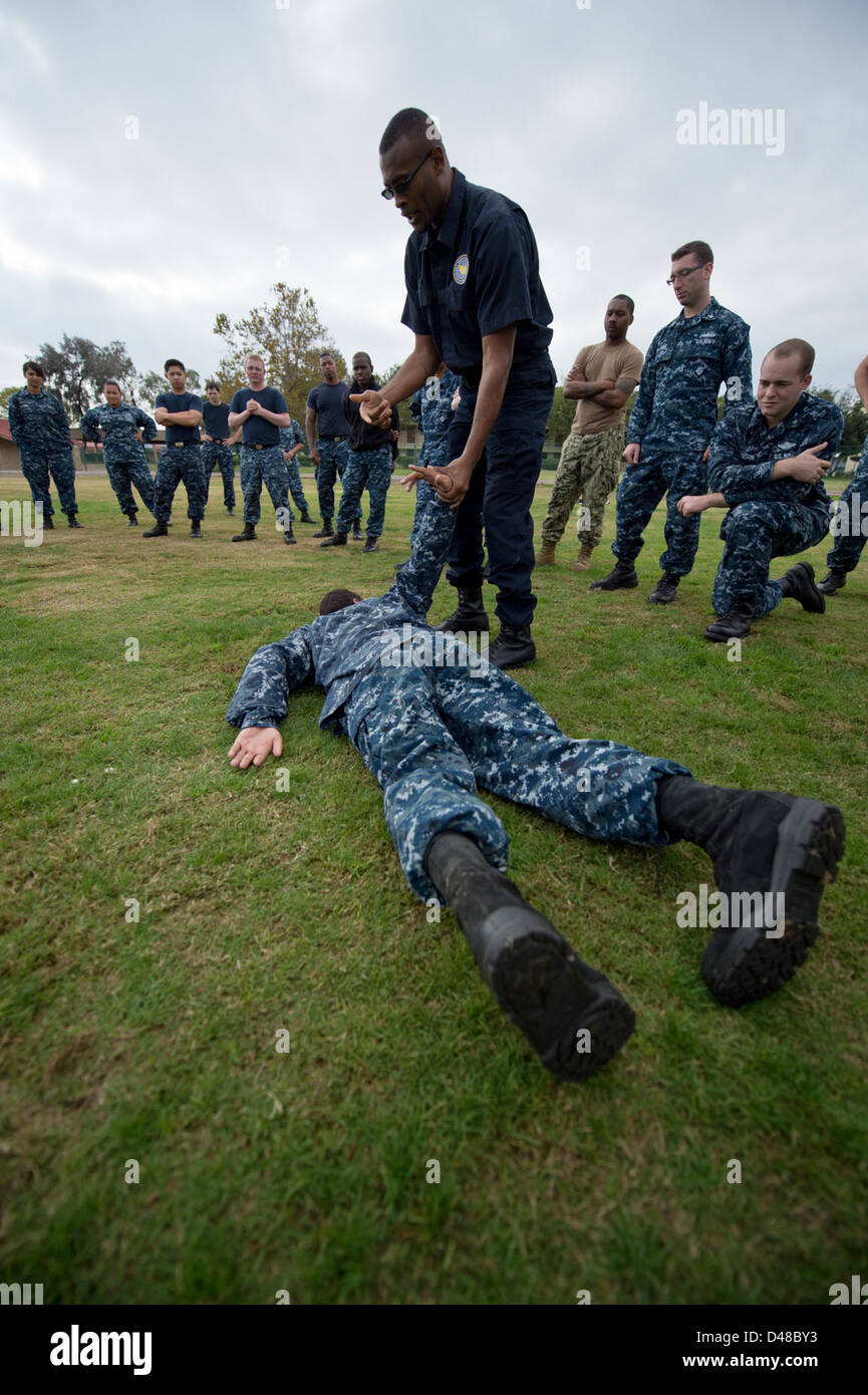 Military police officers hold hi-res stock photography and images - Alamy
