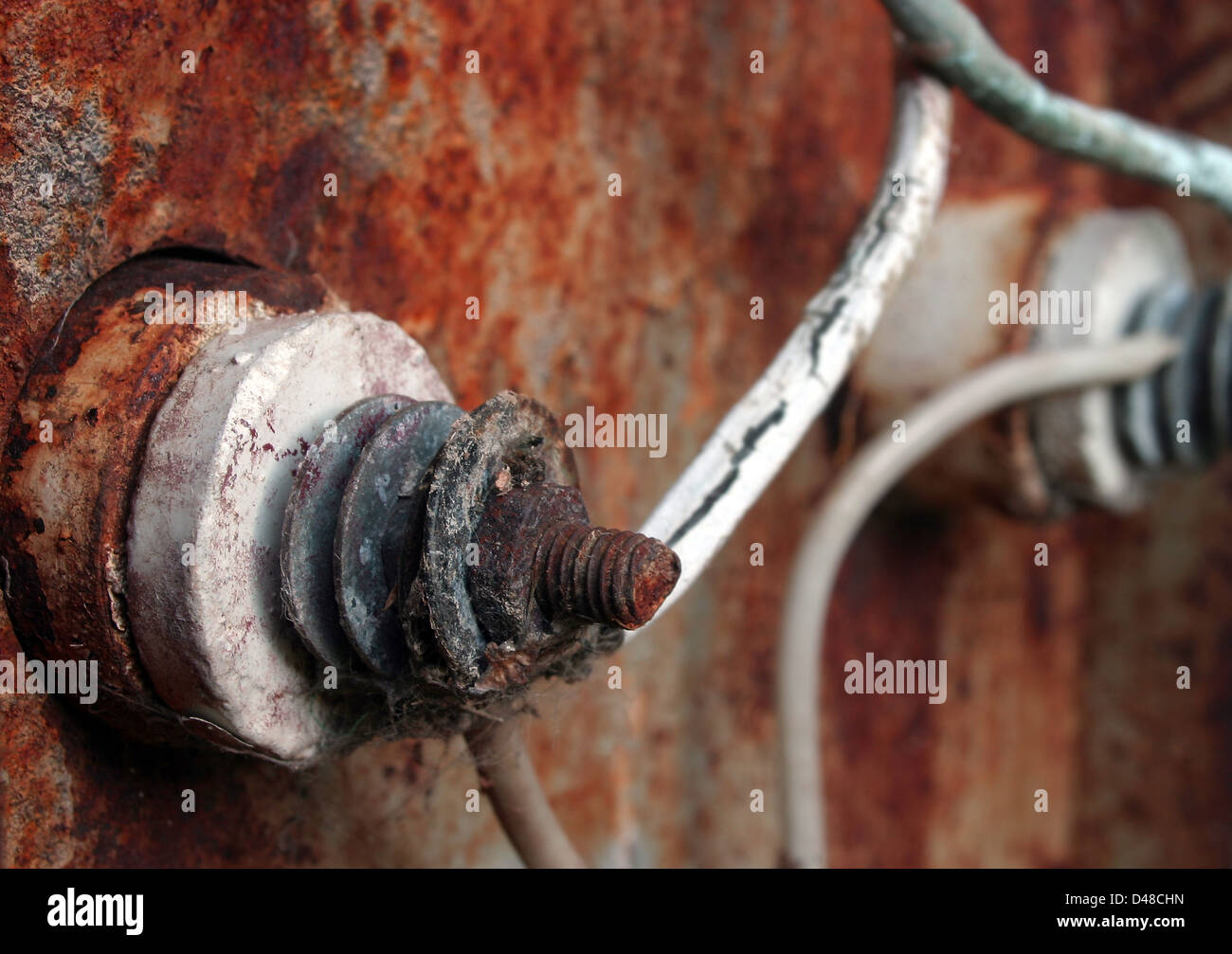 Insulator damage hi-res stock photography and images - Alamy