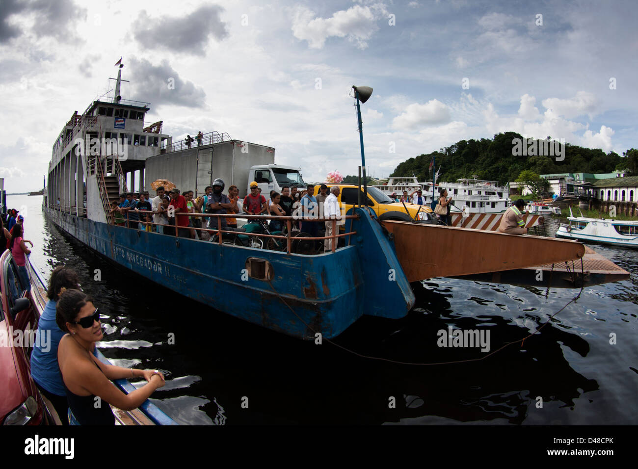Amazon river ferry hi-res stock photography and images - Alamy