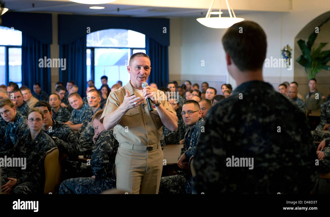 Master Chief Petty Officer of the Navy (MCPON) Mike Stevens answers ...