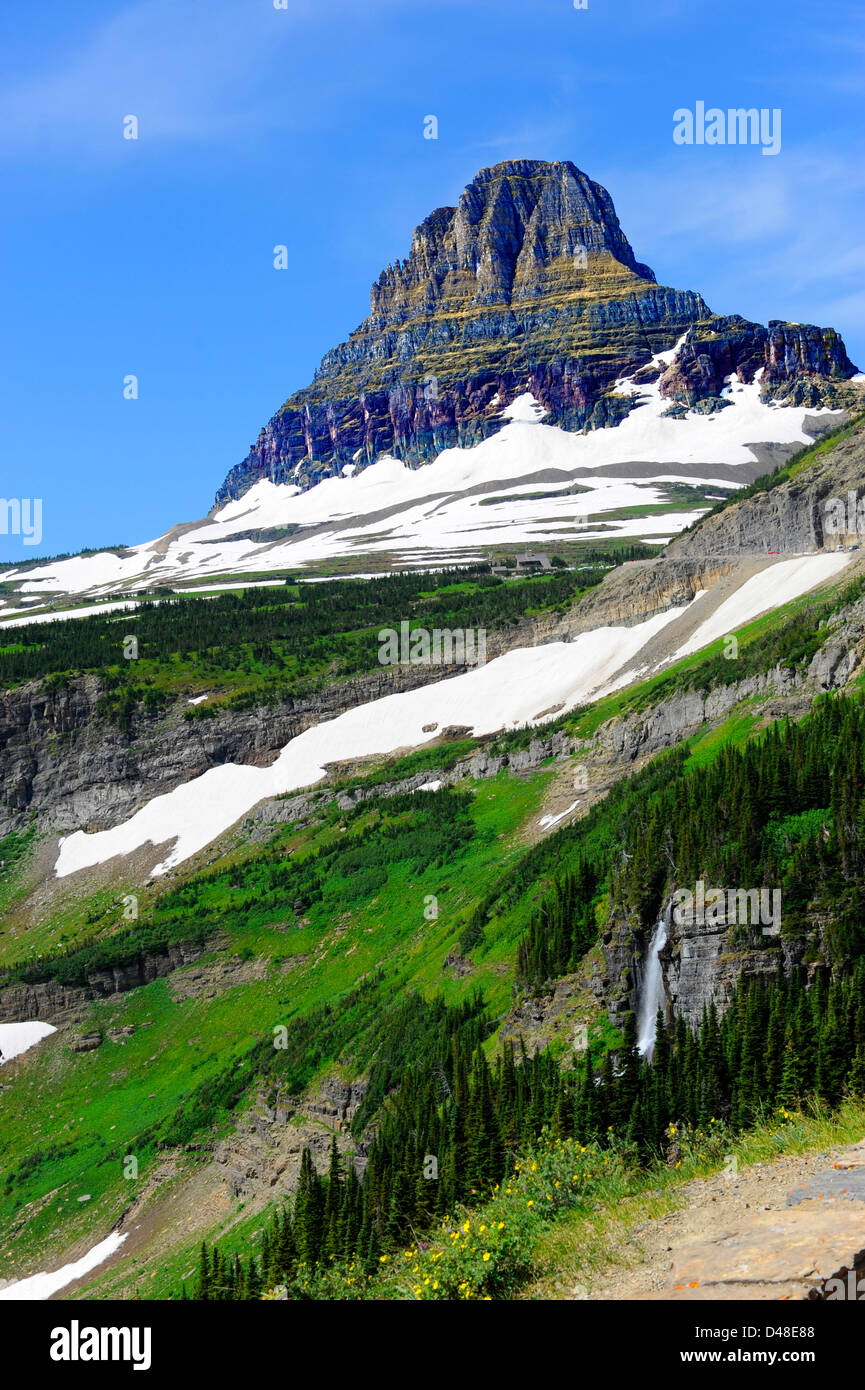 Logan Pass Glacier National Park Montana MT US Stock Photo - Alamy