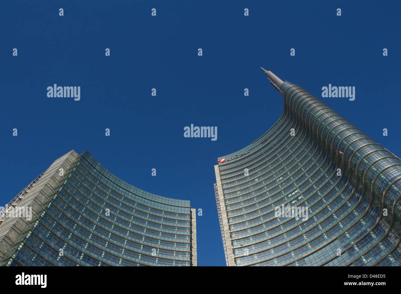 Milan,Italy,Garibaldi Tower building Stock Photo - Alamy