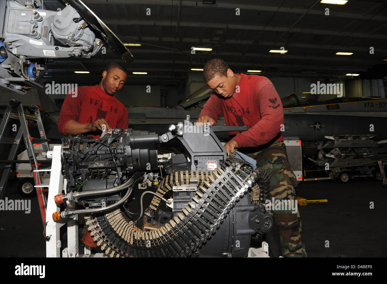 Gatling system hi-res stock photography and images - Alamy