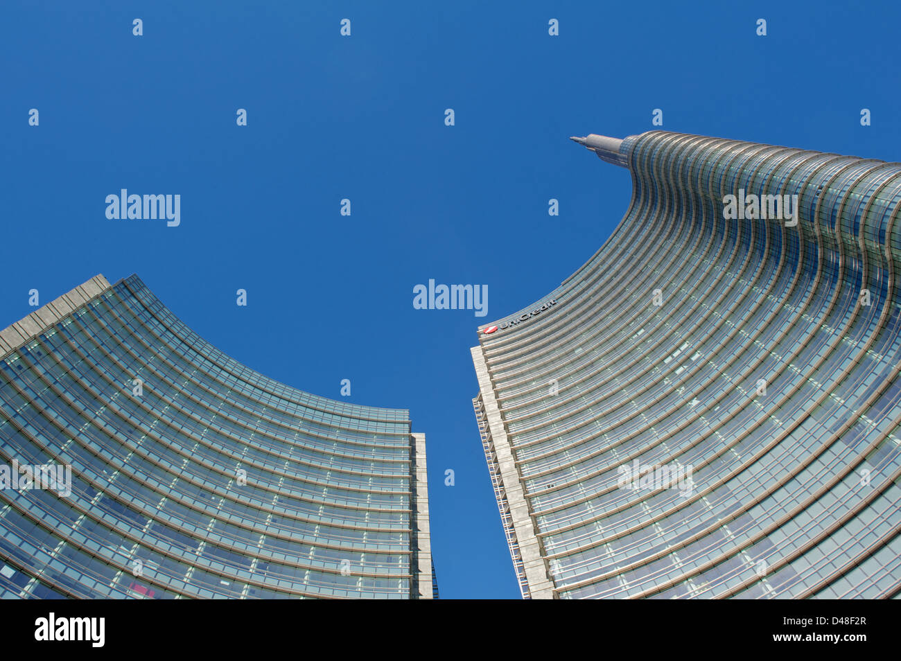 Milan,Italy,Garibaldi Tower building Stock Photo - Alamy