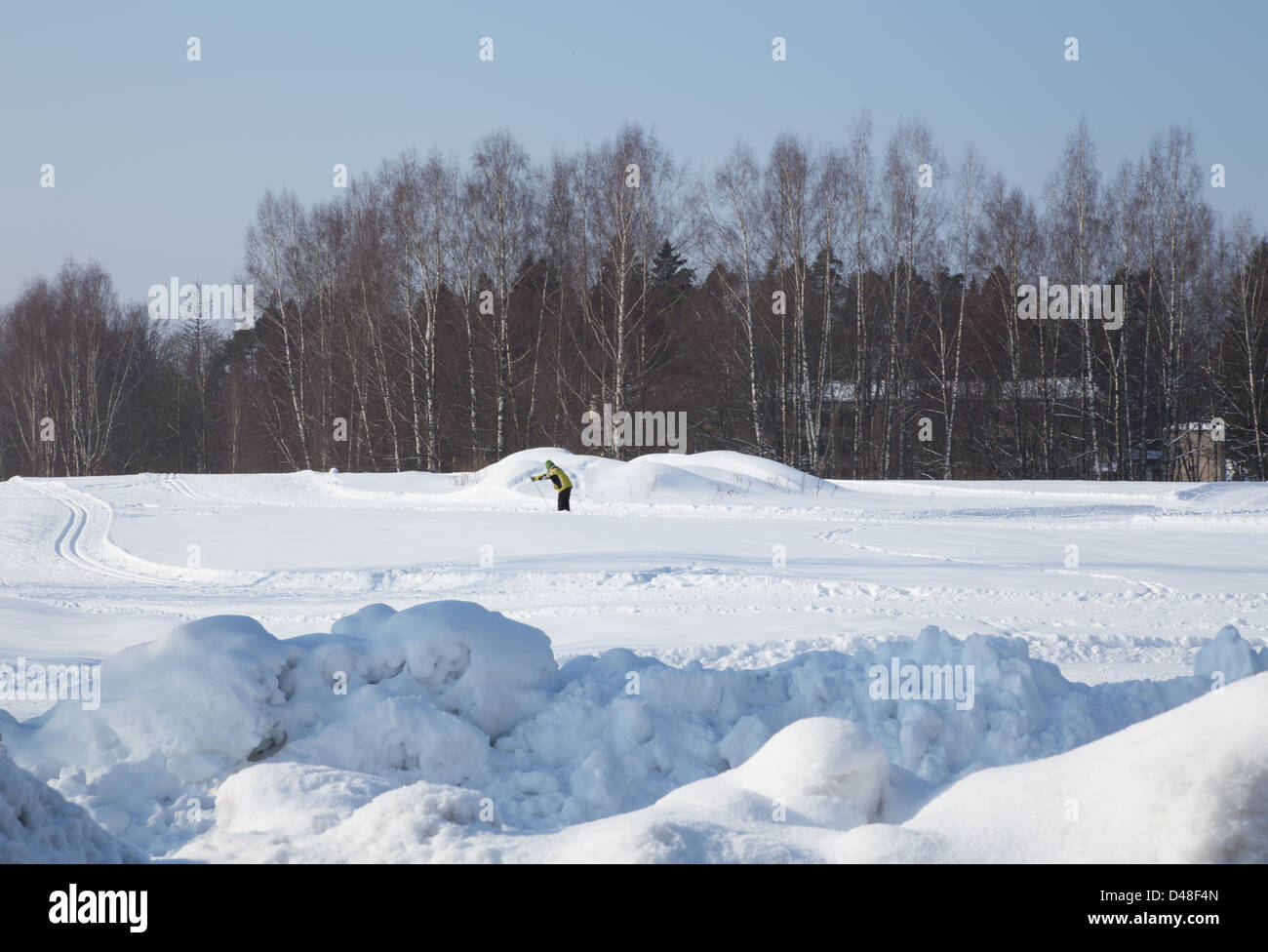 cold winter day Stock Photo - Alamy