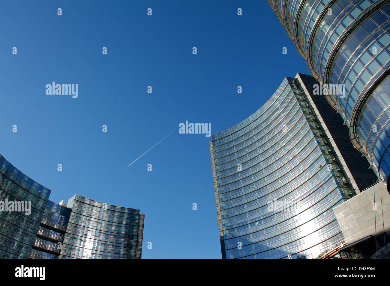 Milan,Italy,Garibaldi Tower building Stock Photo - Alamy