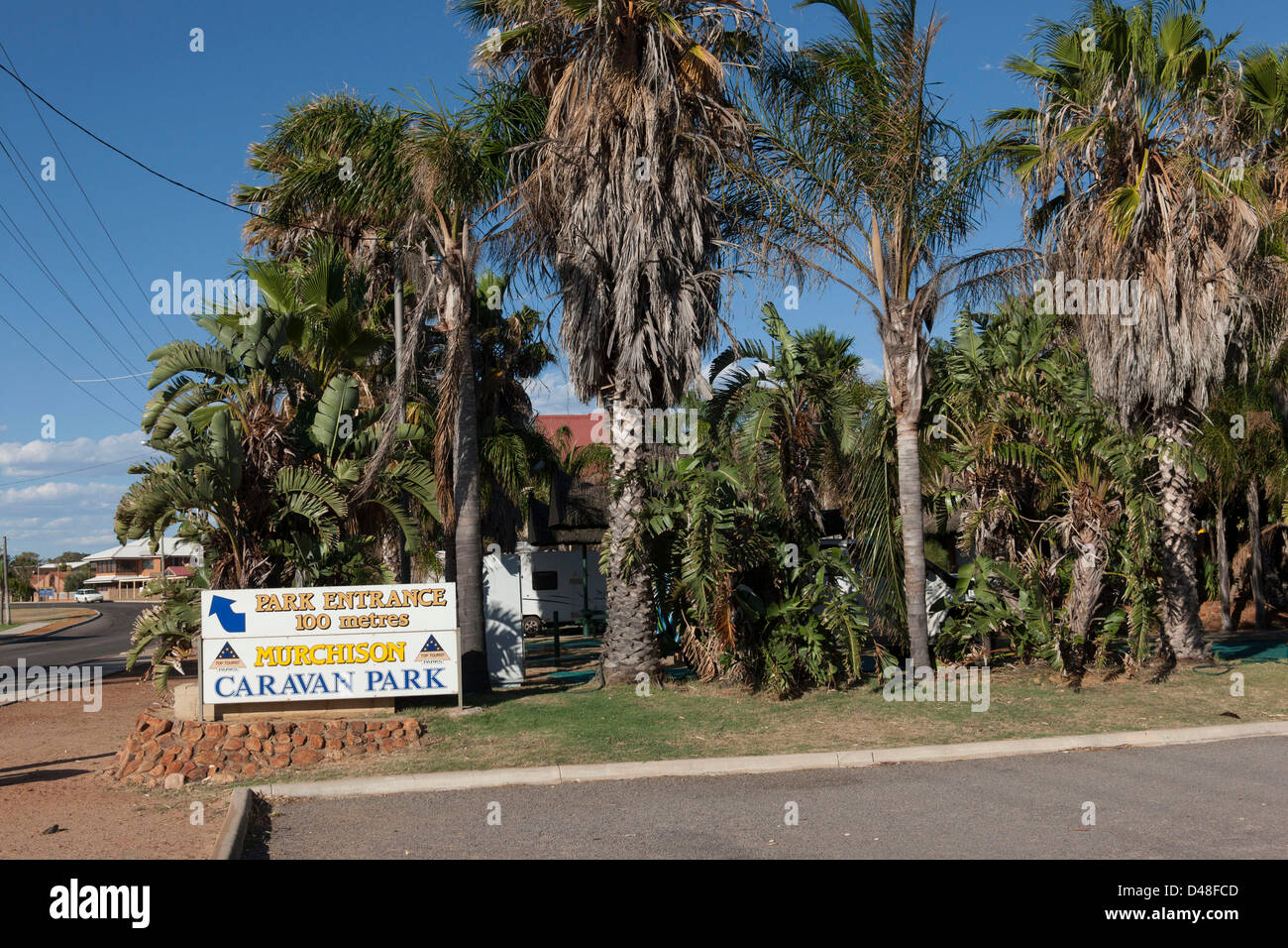 Caravan Park Sign High Resolution Stock Photography and Images - Alamy