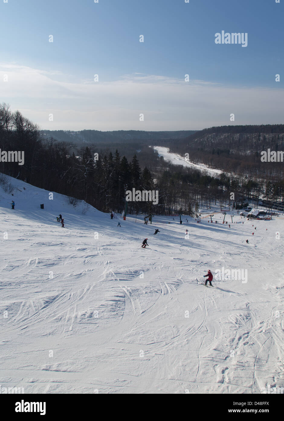 cold winter day Stock Photo - Alamy