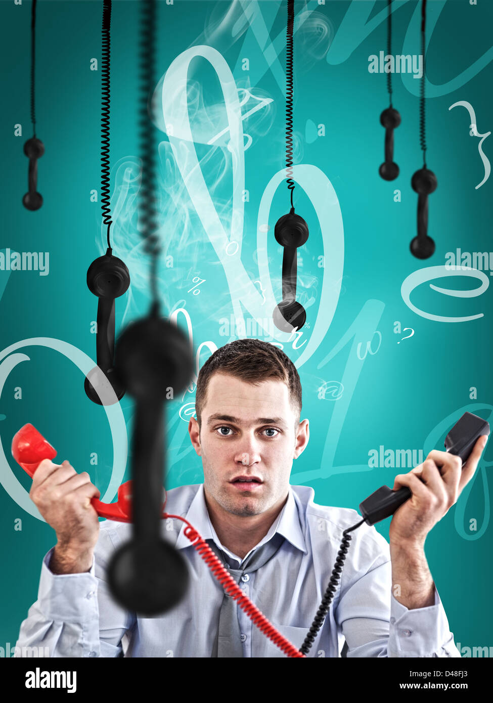 Male overworked hi-res stock photography and images - Alamy