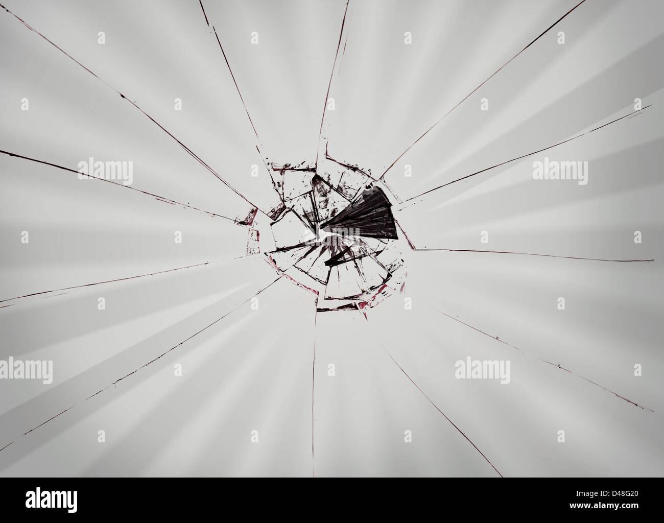 Broken shard of glass hi-res stock photography and images - Alamy