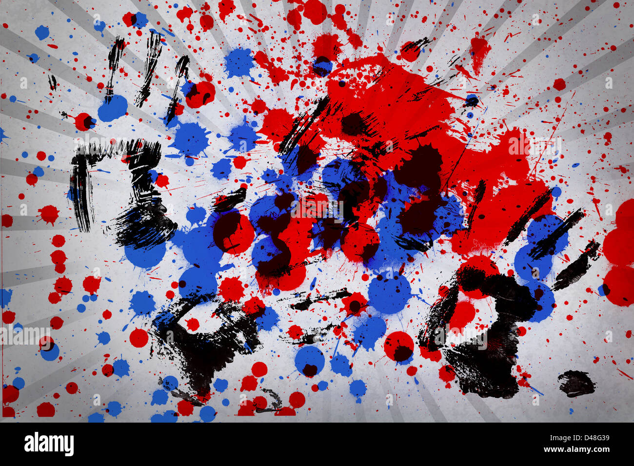 Hand prints paint hi-res stock photography and images - Alamy
