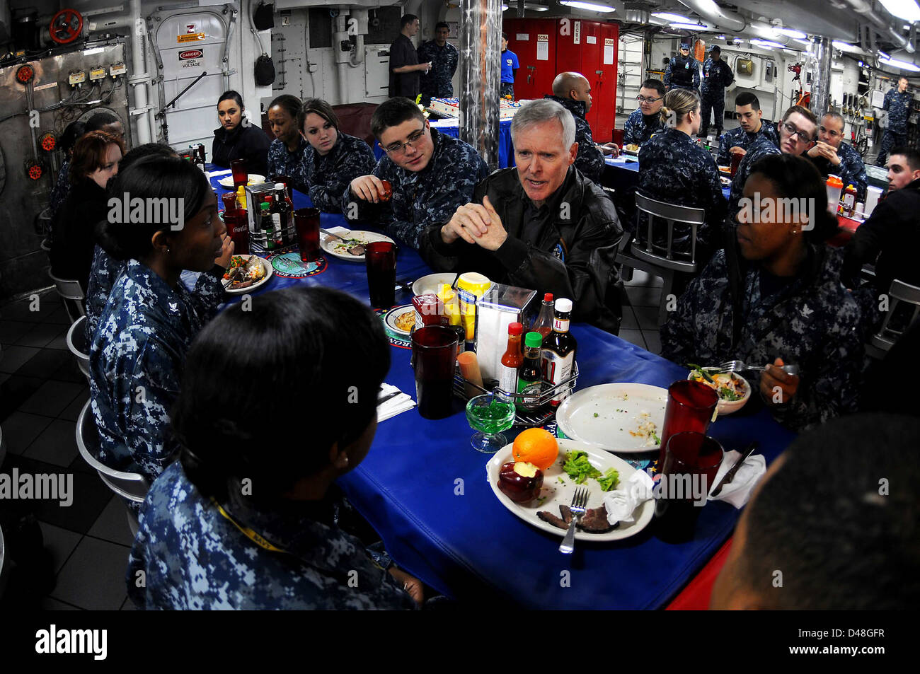 Ronald reagan lunch hi-res stock photography and images - Alamy