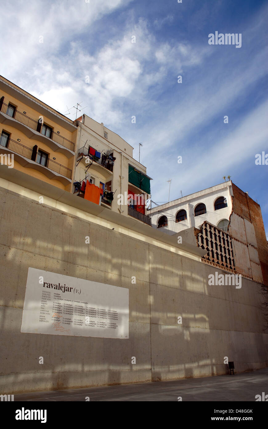 Buildings of the raval hi-res stock photography and images - Alamy