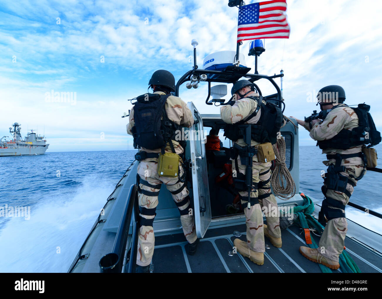 Visit boarding search and seizure vbss hi-res stock photography and ...