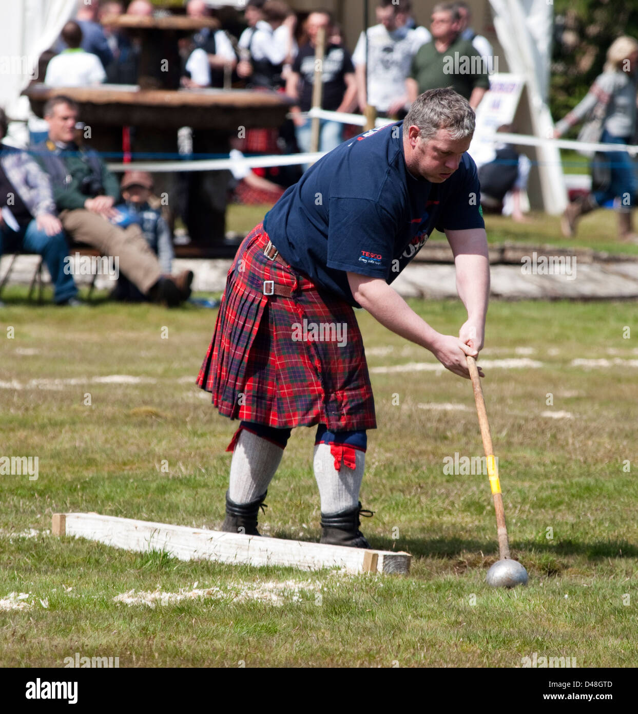 Hammer Throw Scottish Highland Games High Resolution Stock Photography ...