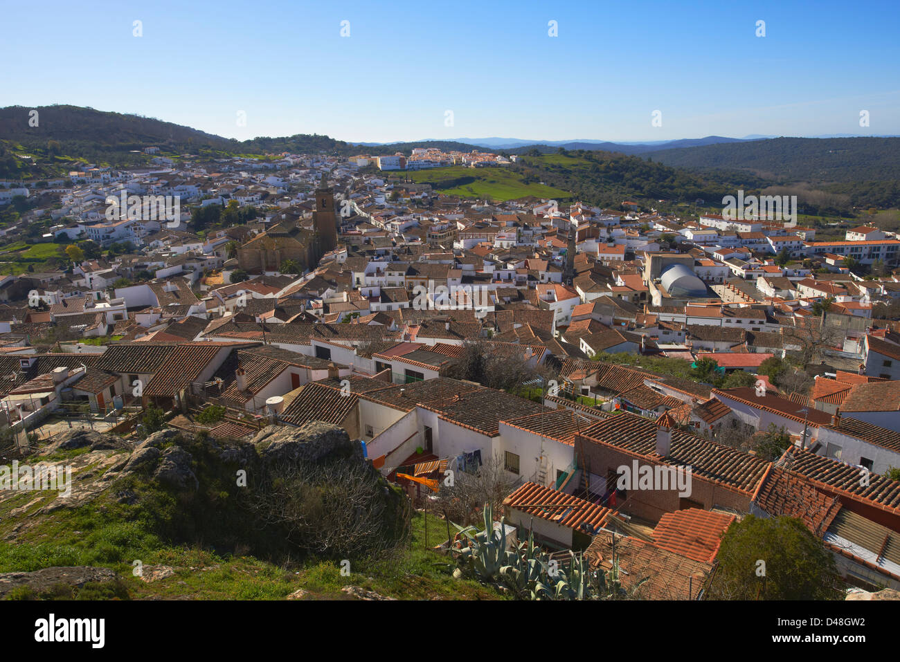 Sierra de aracena y picos aroche natural park hi-res stock photography ...