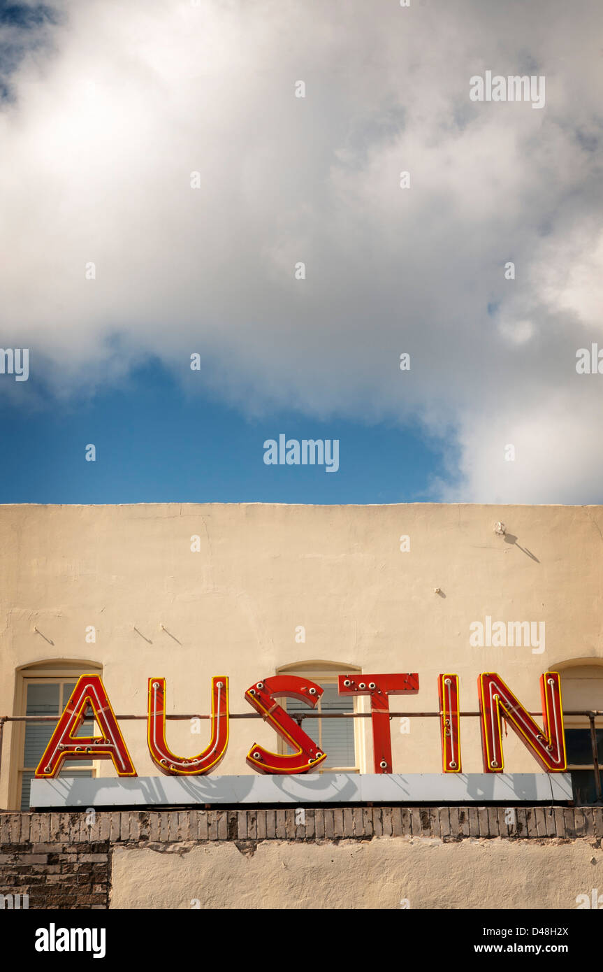 Austin tx sign hi-res stock photography and images - Alamy